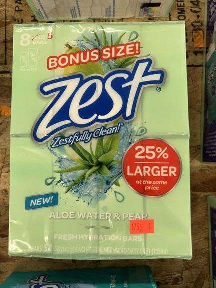 Zest soap, 8 bars - Metzger Property Services LLC