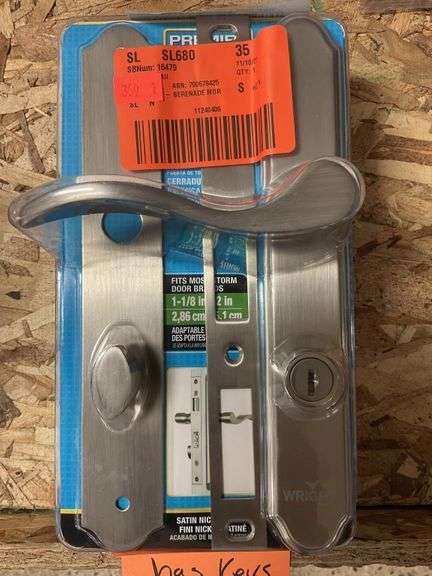 Wright Storm Door Lock Kit, Has Keys - Metzger Property Services LLC