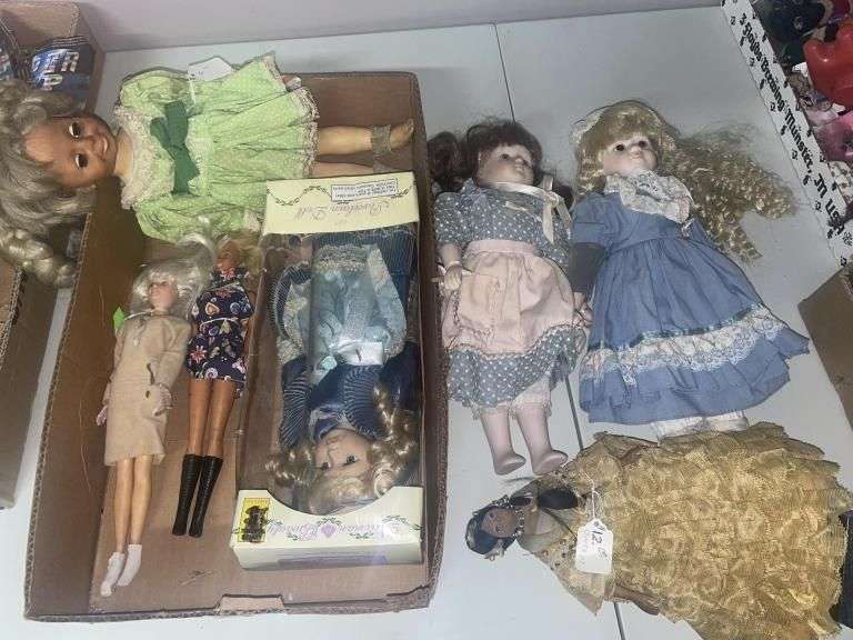 12 Inch Porcelain Doll, Mexico Doll, Assorted dolls - Metzger Property ...