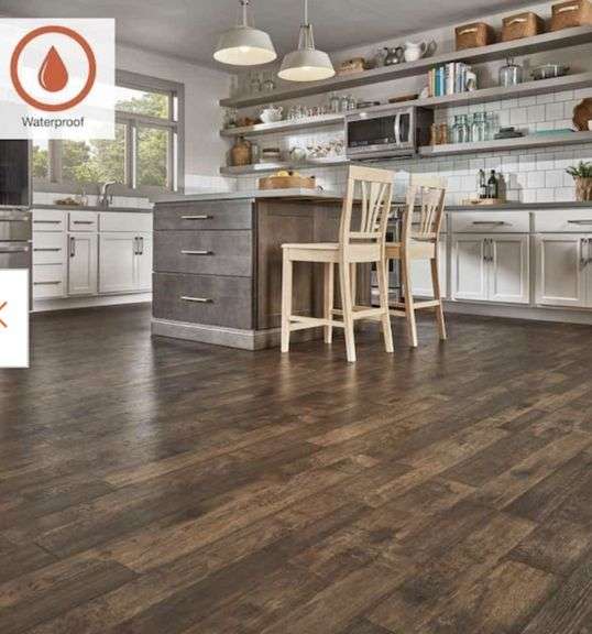215.93 square feet Pergo Outlast+ 7.48 in. W Somerton Auburn Hickory ...