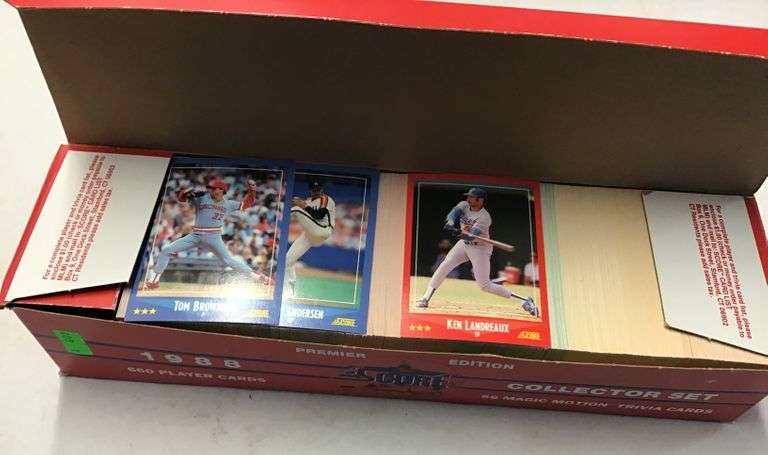 1988 Score Baseball Cards - Metzger Property Services LLC