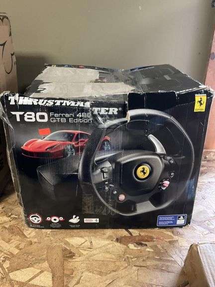 Thrustmaster T80 Ferrari 488 GTB edition gaming wheel - Metzger ...