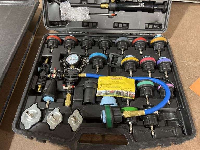 Joyfans cooling system pressure tester and vacuum purge master kit ...