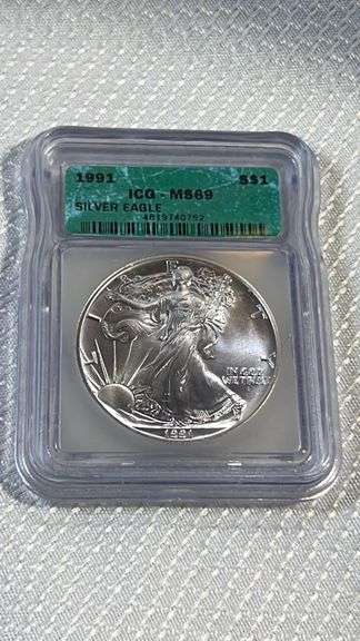 1991 Silver Eagle ICG-MS69 - Metzger Property Services LLC