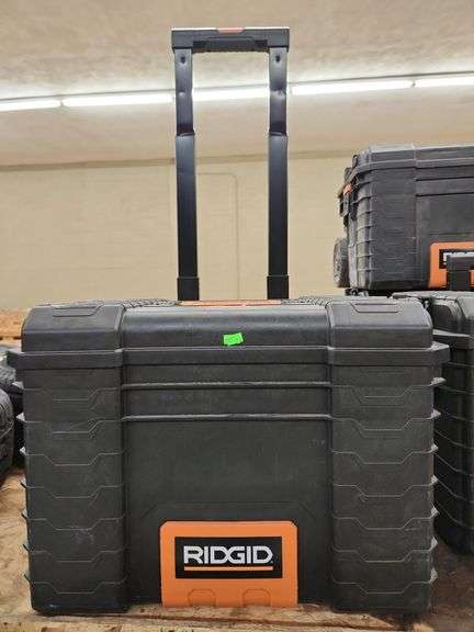 RIDGID 22 in. Pro Gear Cart Tool Box in Black - Metzger Property ...