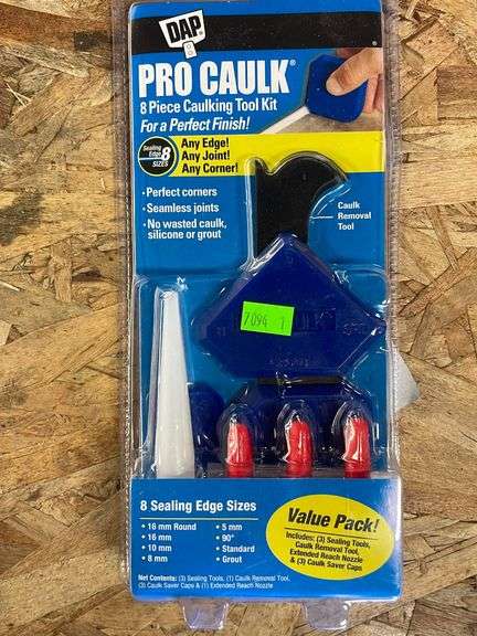 DAP pro caulk 8 pc tool set - Metzger Property Services LLC