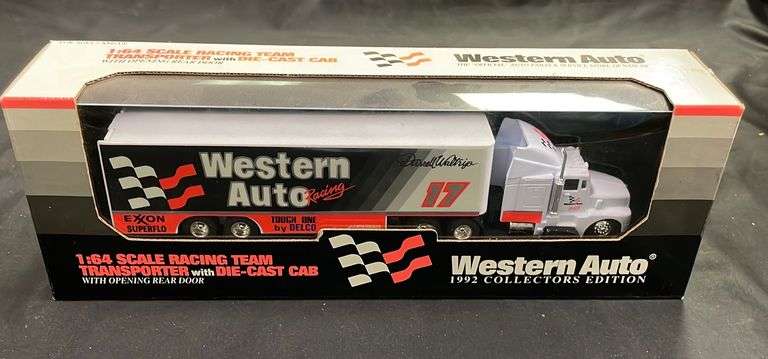Western Auto 1992 collectors edition die cast cab racing team ...
