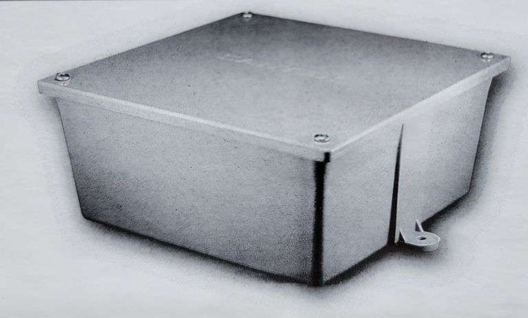 Cantex Junction Box 8" x 8" x 4" - Metzger Property Services LLC