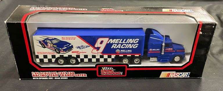 Racing Champions NASCAR die cast cab racing team transporter 1:64 scale ...