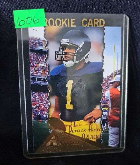 1 Pinnacle Cleveland browns Derrick Alexander 1994 rookie card ...