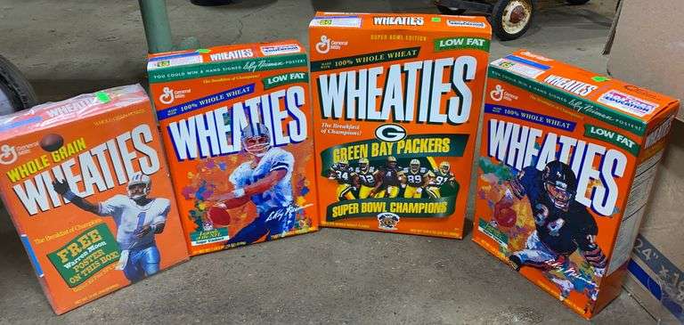 Wheaties collectible cereal boxes - Metzger Property Services LLC