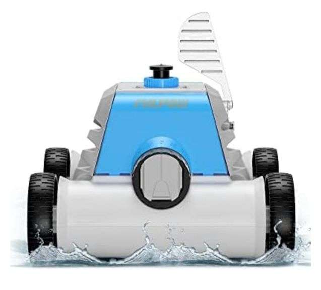 FIILPOW Cordless Robotic Pool Cleaner, Automatic Pool Vacuum with Dual ...