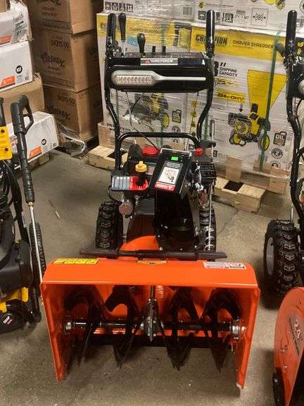 YardForce 26” Dual Stage Snow Blower With Electric Start - Metzger ...
