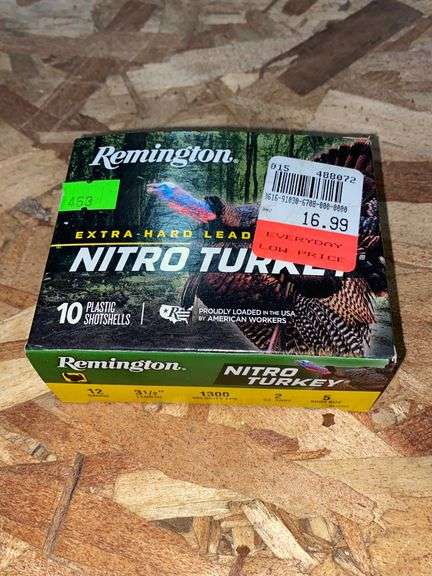 Nitro turkey shells by Remington 12 gauge - Metzger Property Services LLC