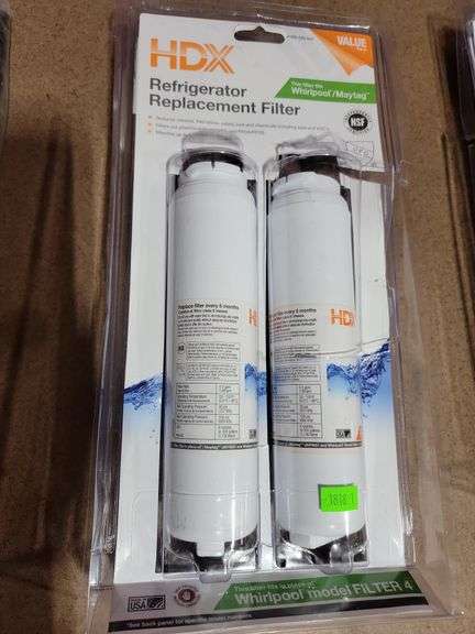 HDX Refrigerator Replacement Filter 2 pack - Metzger Property Services LLC