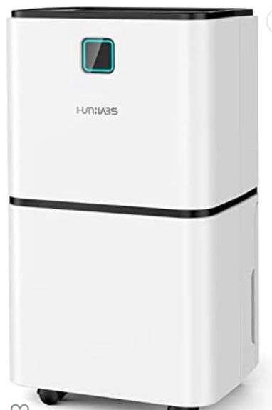 1500 Sq. Ft Dehumidifier for Large Room and Basements, HUMILABS 22 ...