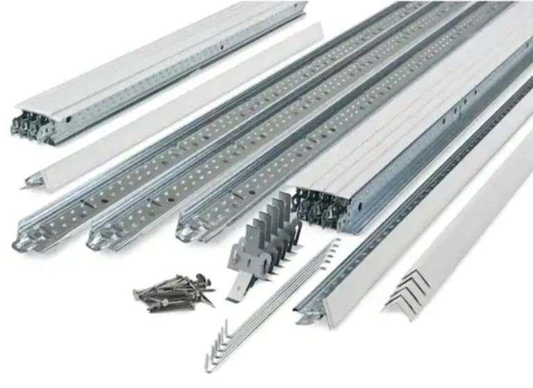 Armstrong CEILINGS QUICKHANG Installation Kit White ft. 2 ft. x 2 ft ...