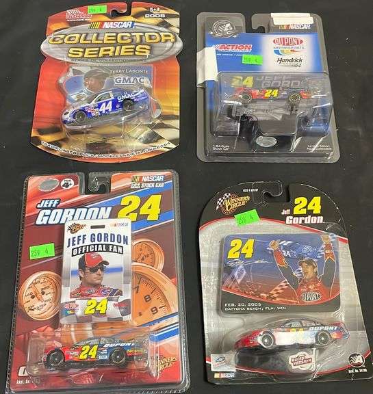 NASCAR Jeff Gordon 1:64 scale stock car, NASCAR raced version Jeff ...