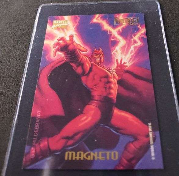 1 Magneto Marvel Masterpiece Card - Metzger Property Services LLC