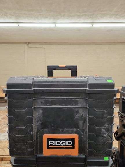 RIDGID 22 in. Pro Gear Cart Tool Box in Black - Metzger Property ...