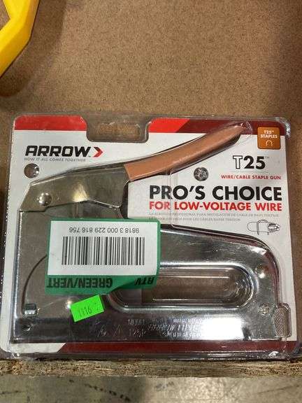 Arrow model:T25P Staple gun - Metzger Property Services LLC