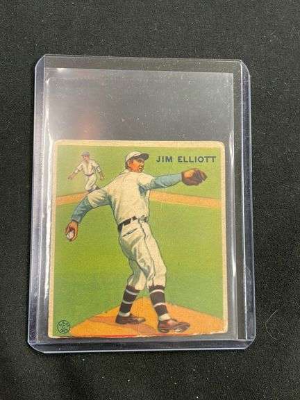 Jim Elliott baseball card - Metzger Property Services LLC