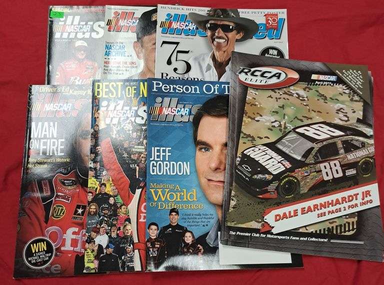 RCCA ELITE & NASCAR magazines assortment (9) - Metzger Property ...