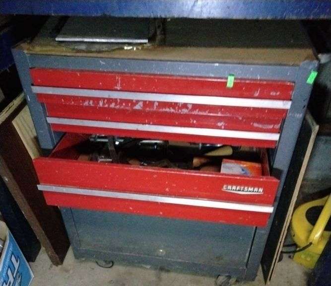 Craftsman roll around toolbox with contents - Metzger Property Services LLC