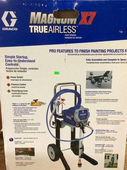 Graco magnum X7 true airless paint sprayer - Metzger Property Services LLC