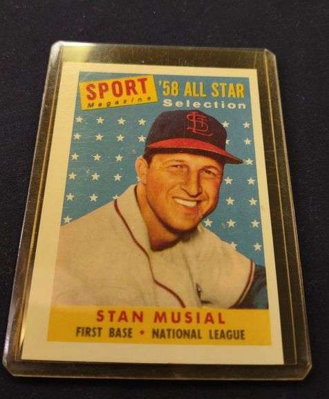 1 Stan Musial First Base National League 1991 Topps Baseball Card ...