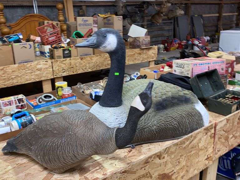 Geese decoys - Metzger Property Services LLC
