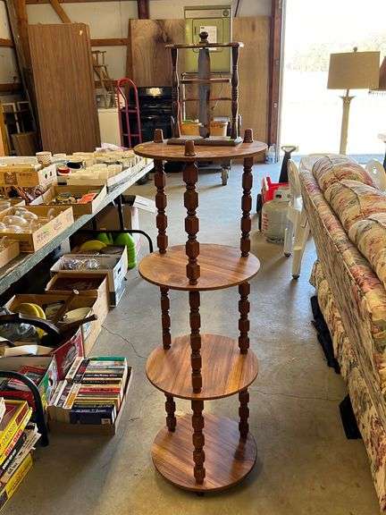 Swivel Smokers Pipe Caddy 8.5”x12.5x4”, 4 Tier Stand 15.5”x46.5 ...