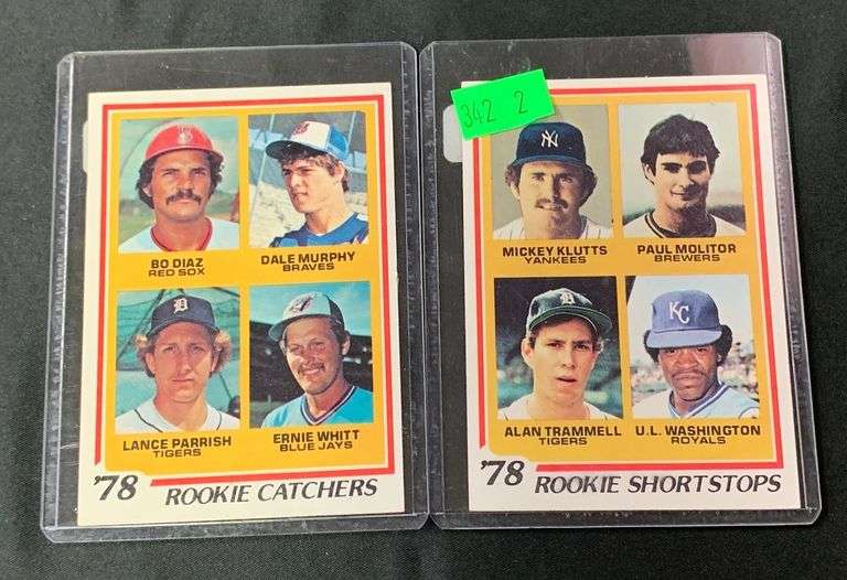 1978 Topps Rookie Cards - Metzger Property Services LLC