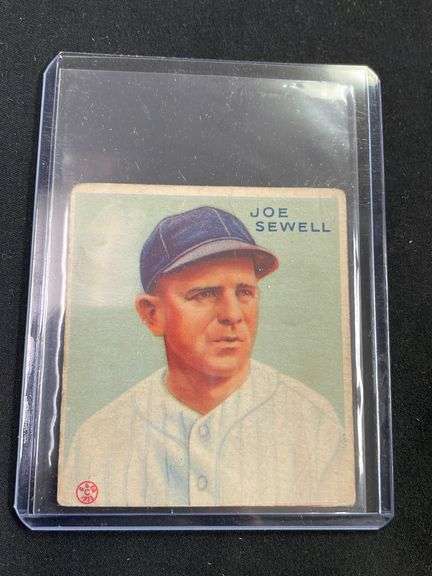 Joe Sewell baseball card - Metzger Property Services LLC
