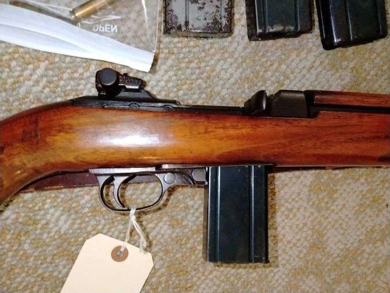 M-1 Carbine Inland Division General Motors 30 caliber gun with (4 ...