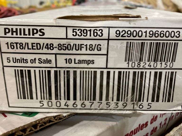 5 units of 32W T8/40W T12 Equivalent 4 ft. Type A Linear Universal Fit ...