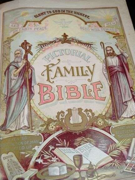 Pictorial Family Bible - Metzger Property Services LLC