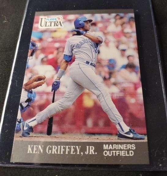 1 Ken Griffey Jr Mariners Outfield Fleer Ultra Basketball Card ...