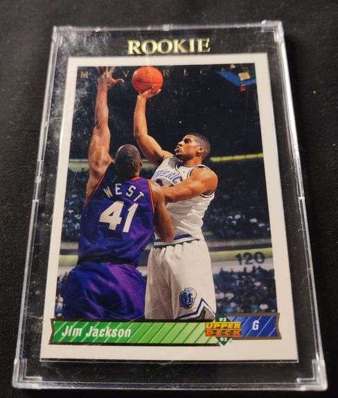1 Jim Jackson G Upper Deck Basketball Card - Metzger Property Services LLC