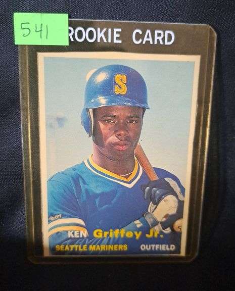 1 1990 rookie card Ken Griffey jr Seattle mariners - Metzger Property ...