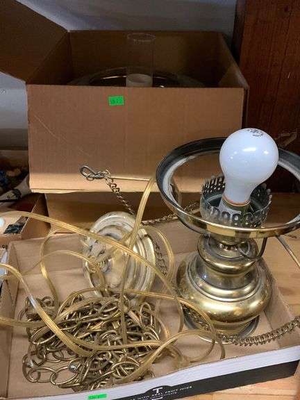 Table lamp, chain, ceiling light cover & oil lamp shade - Metzger ...