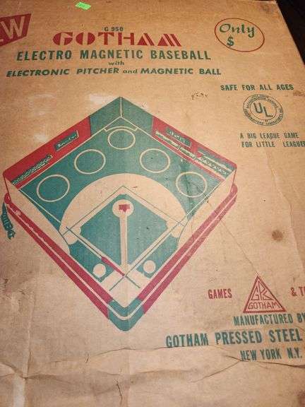 Gotham Electro Magnetic Baseball game - Metzger Property Services LLC