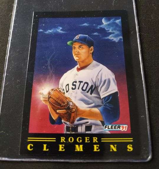 1 Roger Clemens Fleer 91 Baseball Card - Metzger Property Services LLC