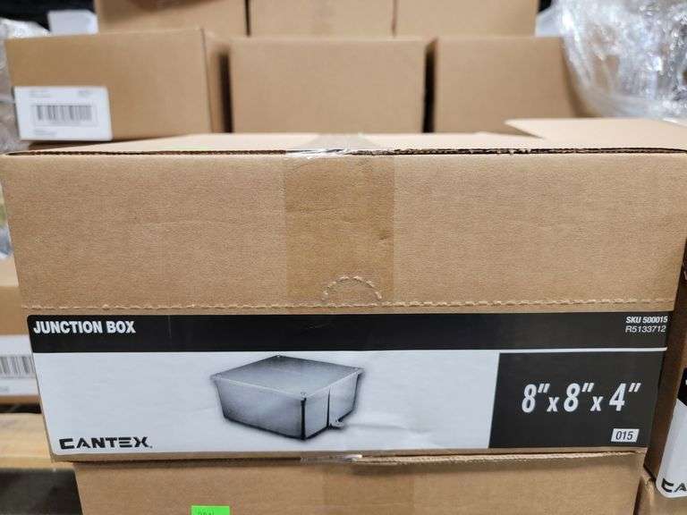 Cantex Junction Box 8" x 8" x 4" - Metzger Property Services LLC