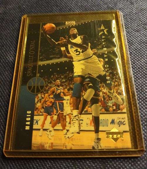 1 Shaquille O'Neal Magic All-Star Class Upper Deck Card - Metzger ...