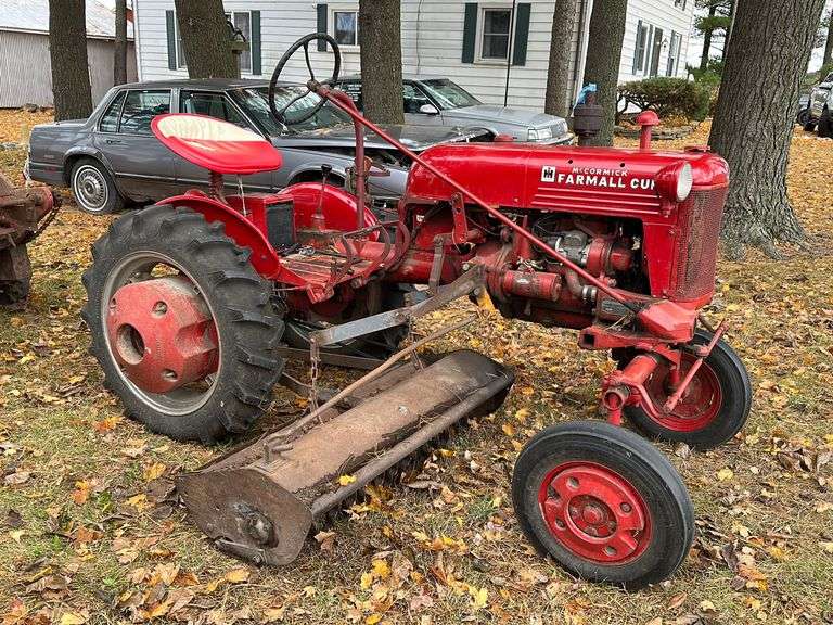 International Harvester, McCormick Farmall Cub Tractor, New Tires ...