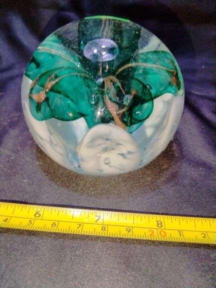 Signed paperweight - Metzger Property Services LLC