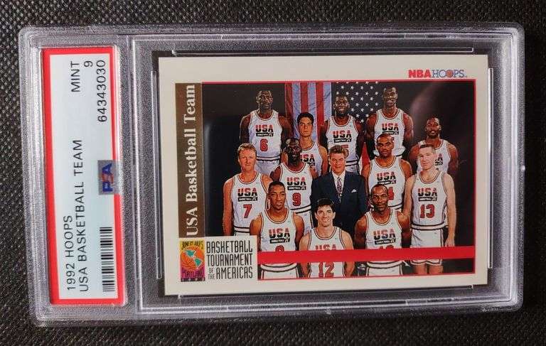 1 1992 USA Basketball Team Hoops Card - Metzger Property Services, LLC