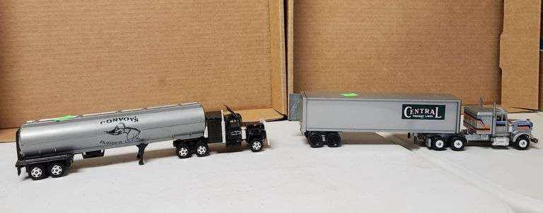 2 Die-cast semis - Convoy's Rubber Duck & Central Freight Lines ...