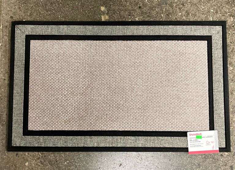 18” x 30” Gray Racetrack Mat - Metzger Property Services LLC